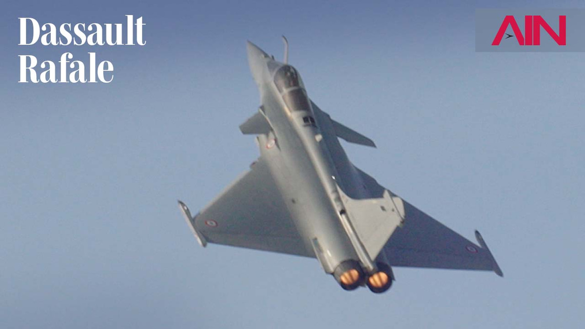 Dassault's Rafale Fighter Flies at Dubai Airshow | Aviation International News
